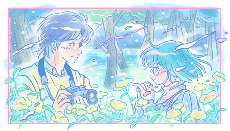 3 famous romance scenes from Japanese movies illustrated by a Taiwanese ...